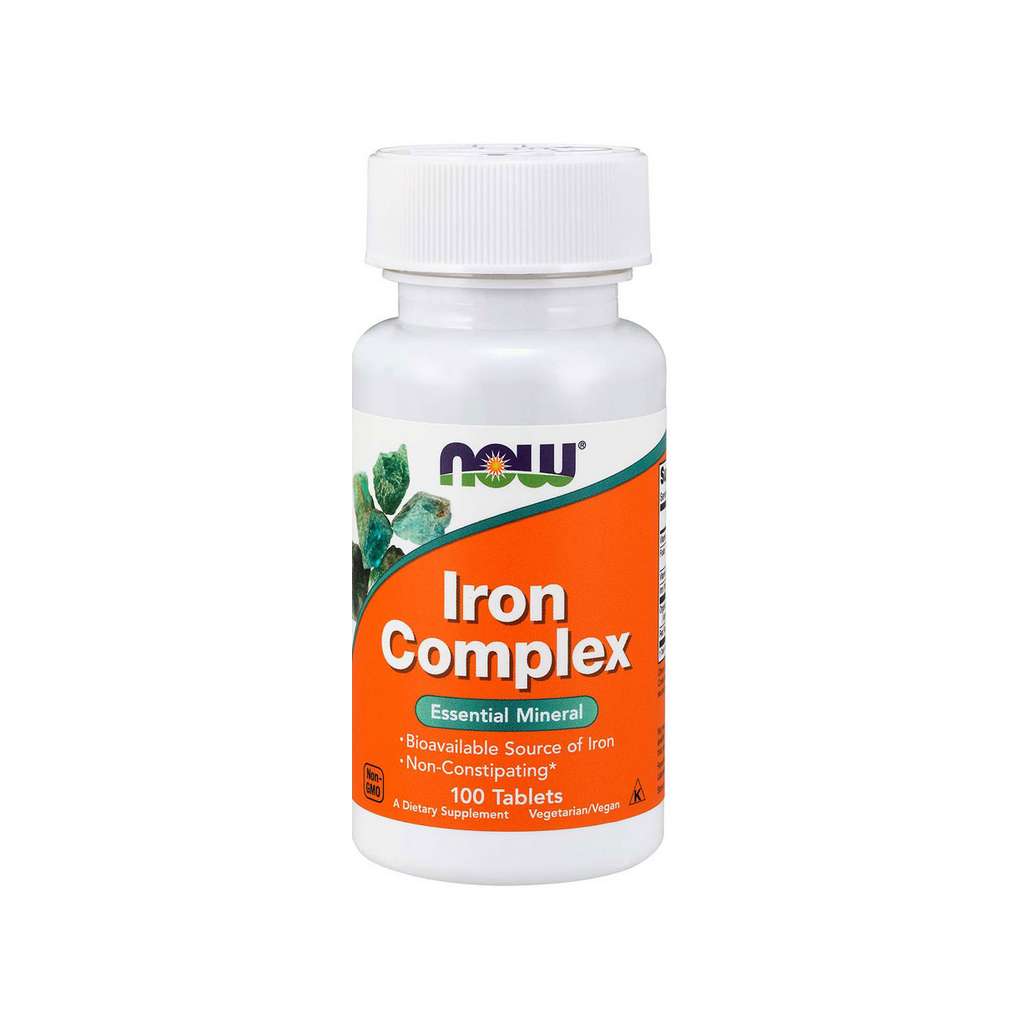 Iron Complex – Now – 100 Capsules – Elite Shop Nutrition